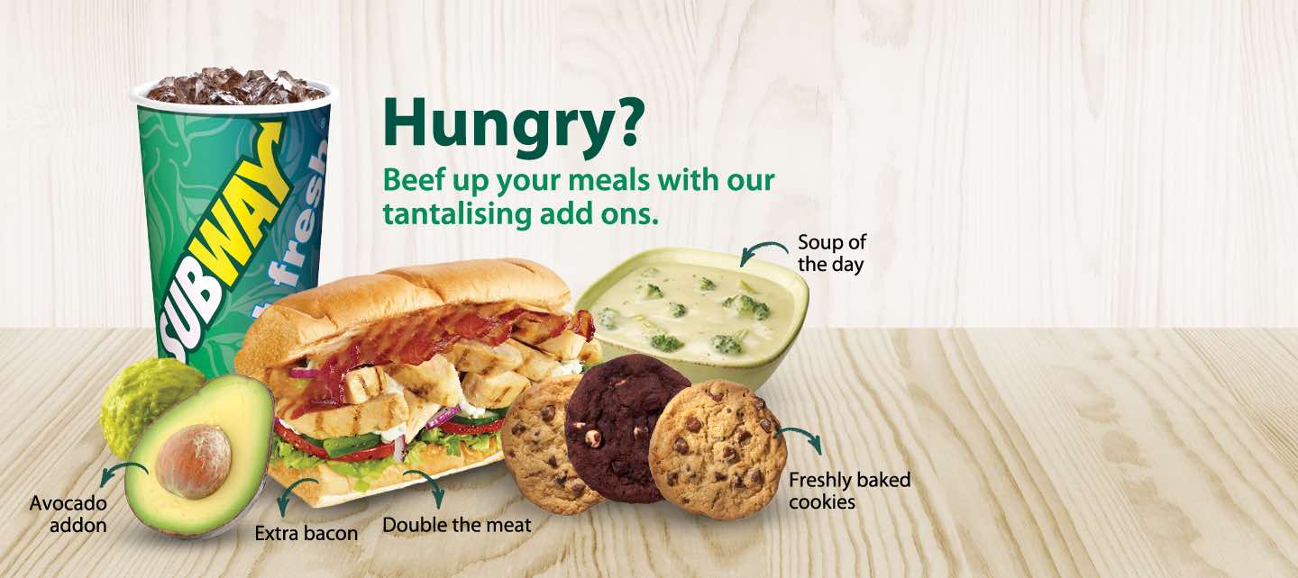 Subway Singapore Catering & Delivery - $20 off your first order